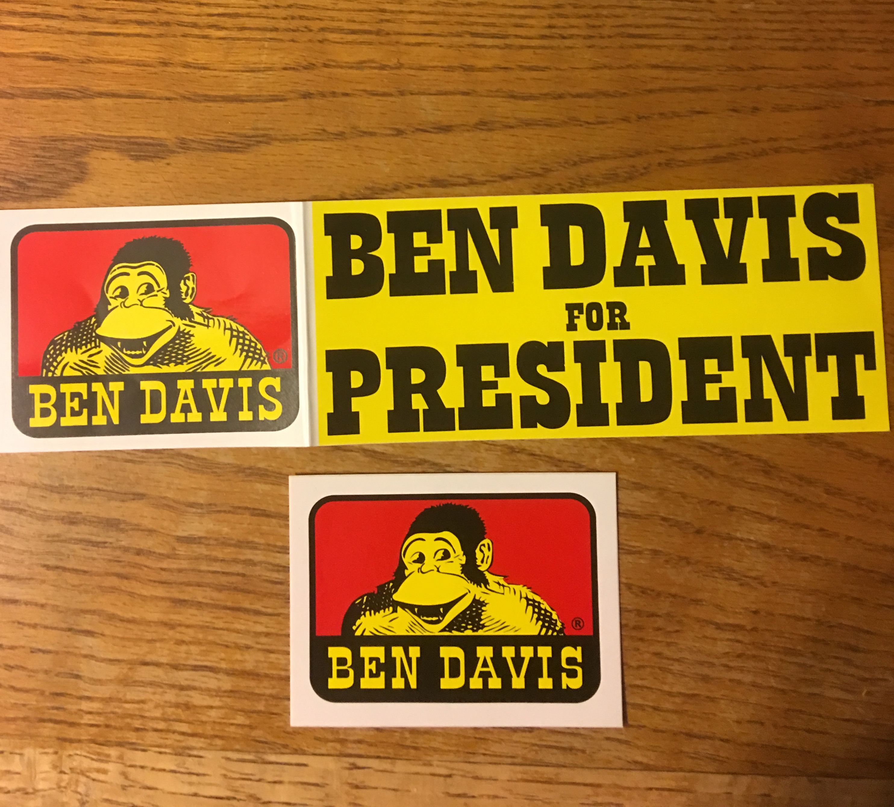 Ben Davis Stickers – Sticker Junkies