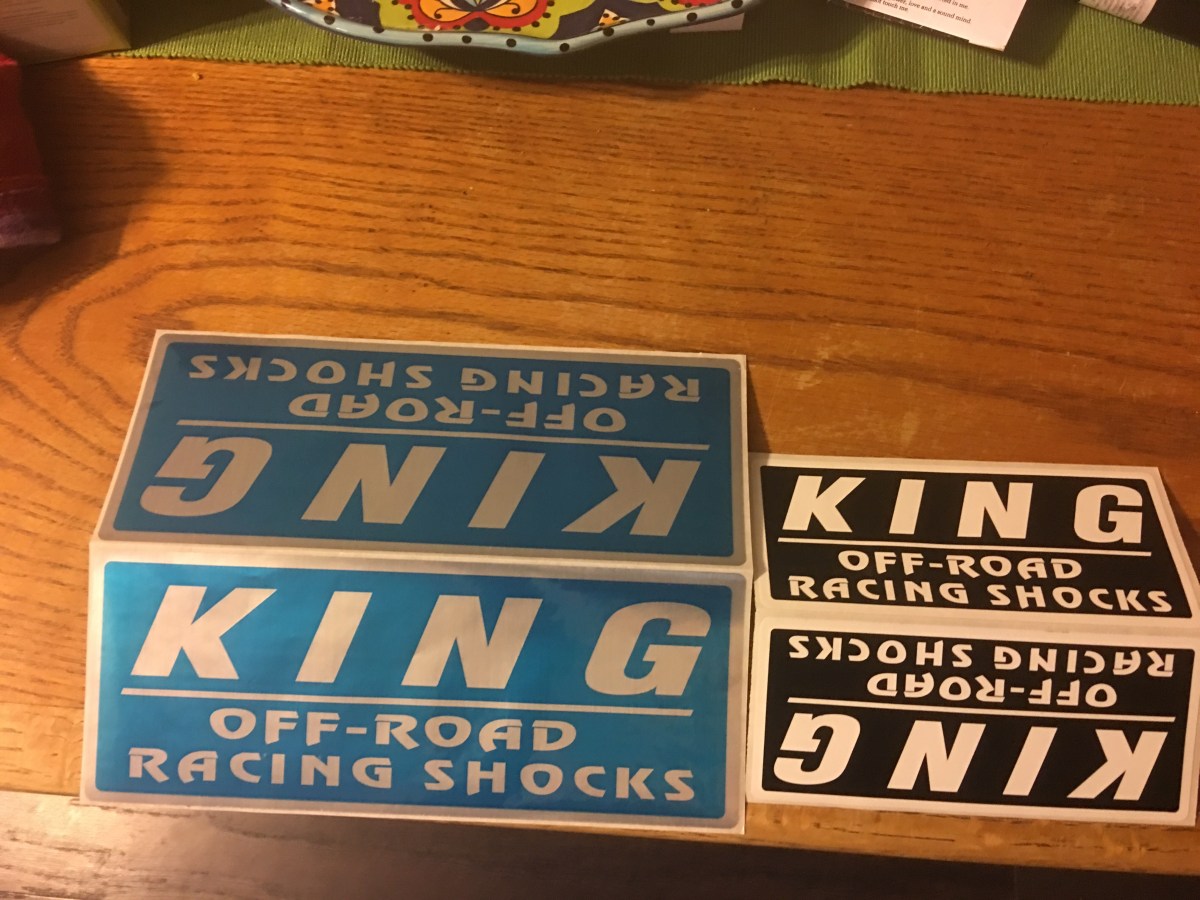King Shocks Stickers – Sticker Junkies