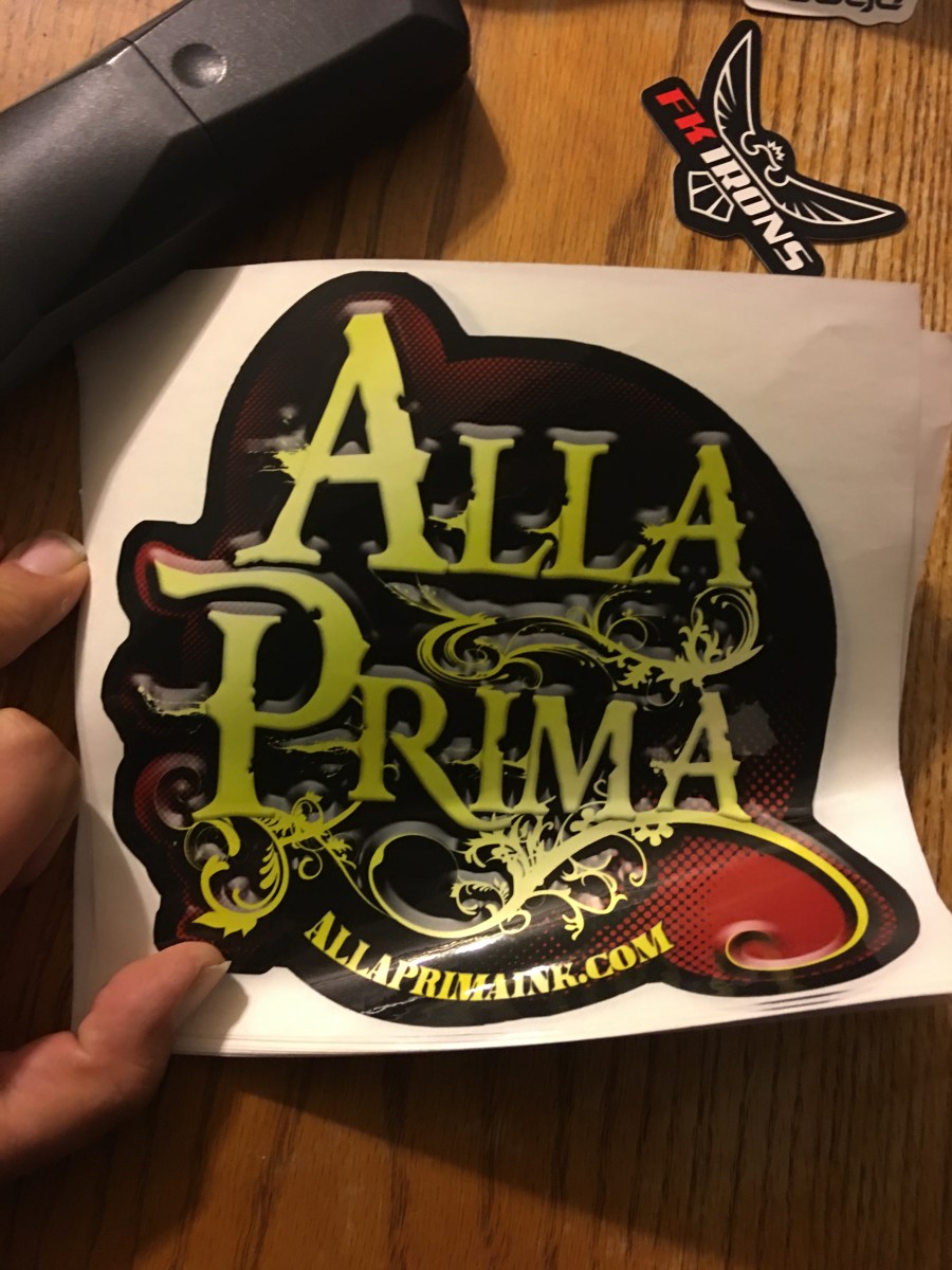 Alla Prima – Sticker Junkies