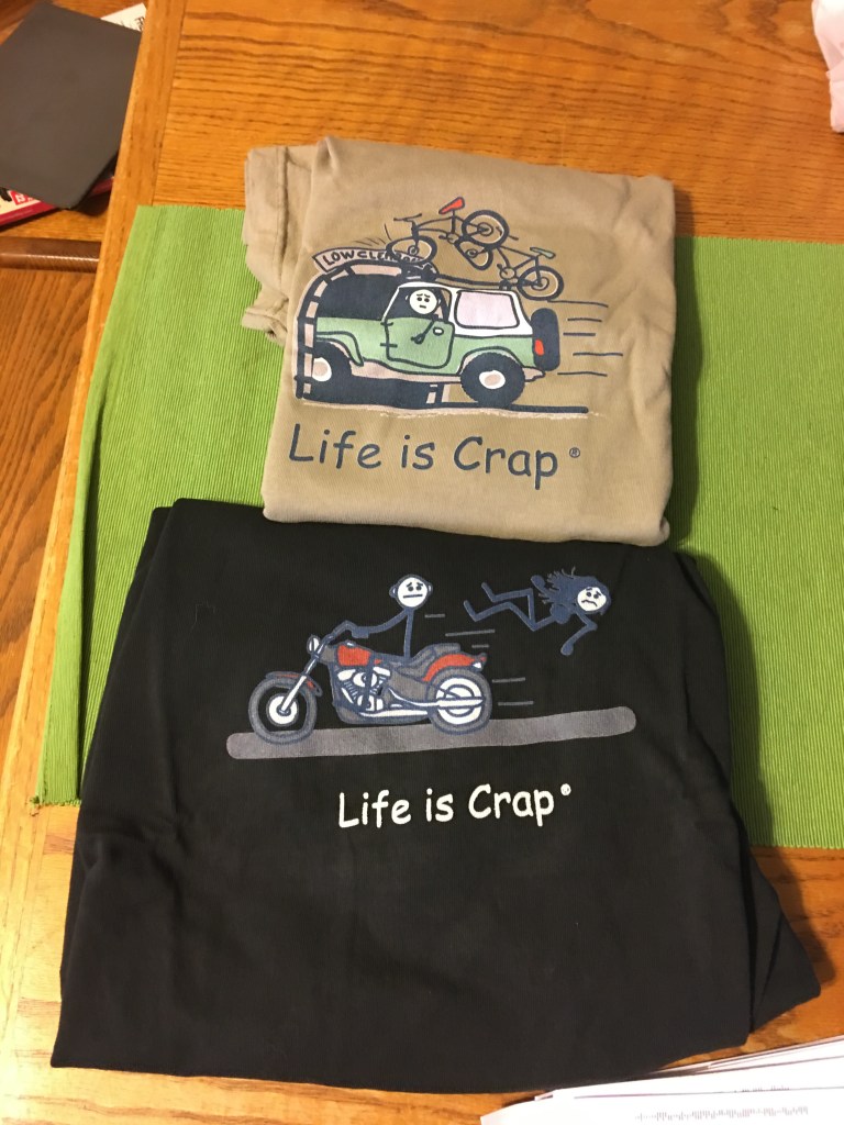 Life is Crap Shirts – Sticker Junkies